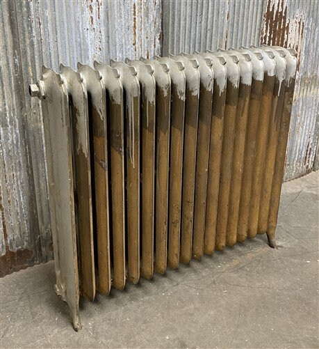 Cast Iron Radiator Heater, Vintage Radiator, American Radiator Co, 17 ...