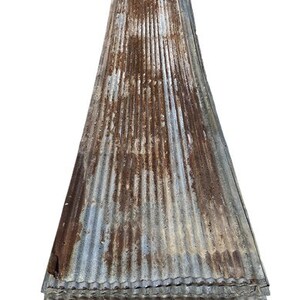 21 Sheets Barn Tin, Corrugated Metal Reclaimed Salvage, 11' Long 462 Sq ...