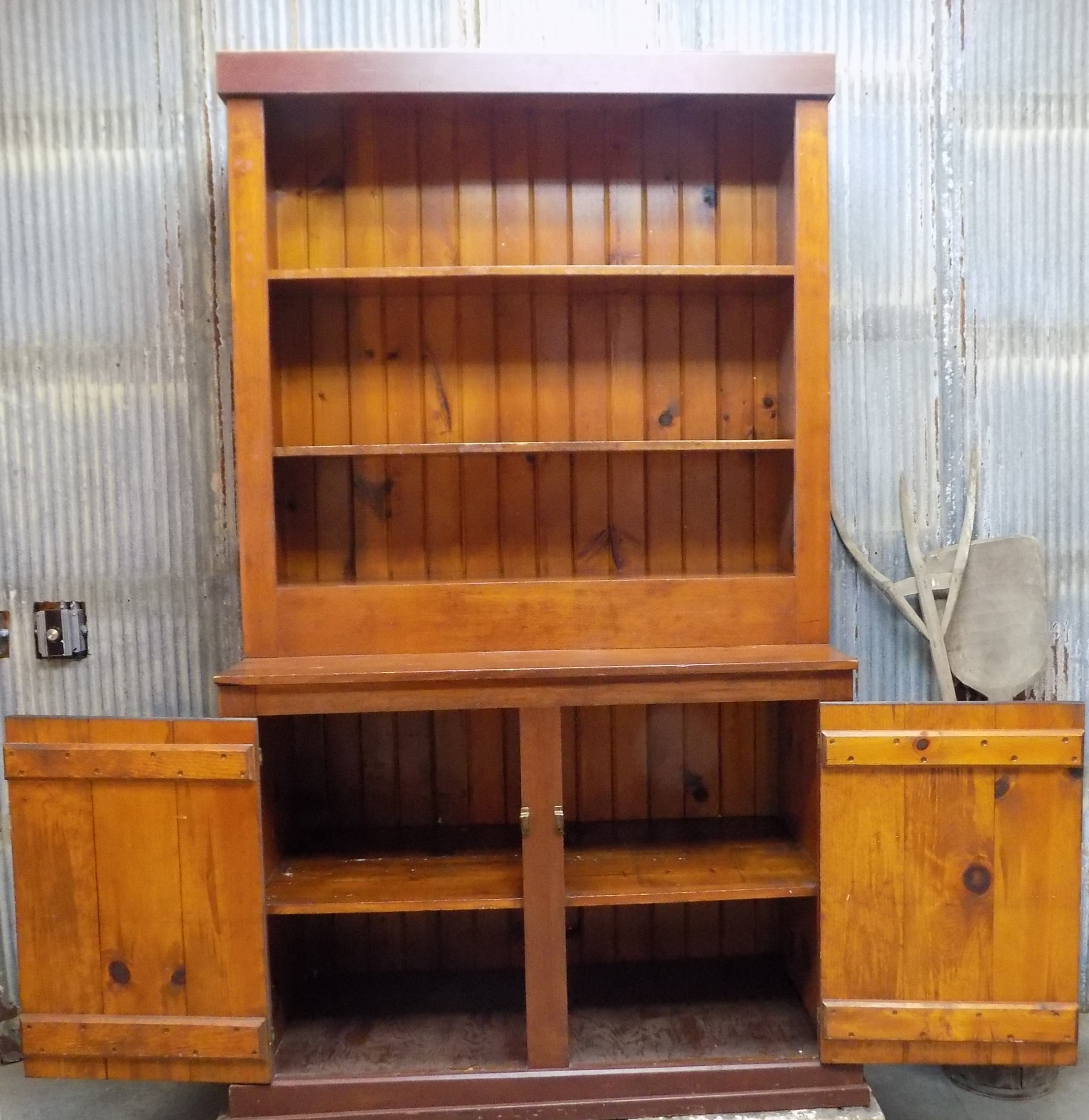 Vintage Store Display Counter, General Store Showcase, Wood Hardware ...