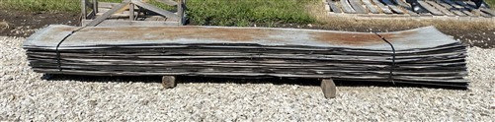 64 Sheets Barn Tin, Corrugated Metal Reclaimed Salvage, 12' Long 1536 ...