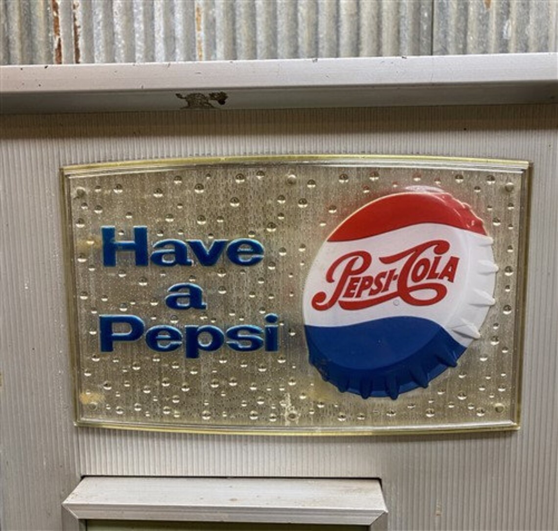 Vintage Electric Pepsi Cola Bottle Machine, Pepsi Cola Cooler, Soda ...