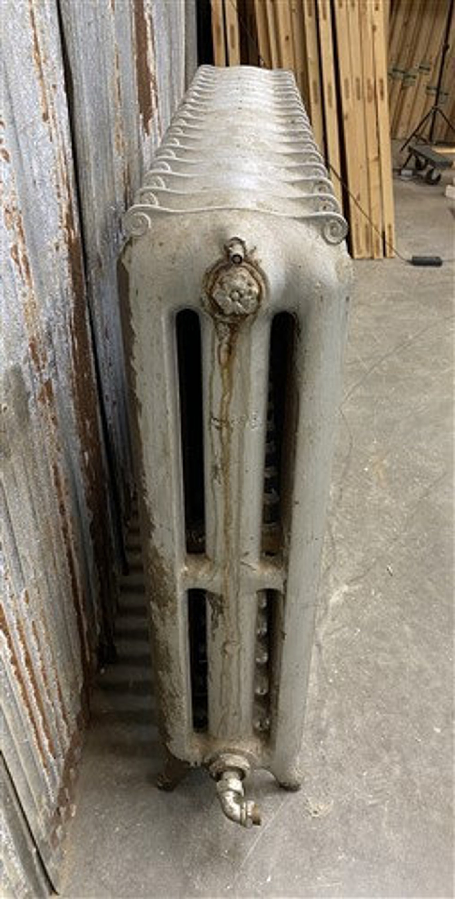 Cast Iron Radiator Heater, Vintage Radiator, American Radiator Co, 17 ...