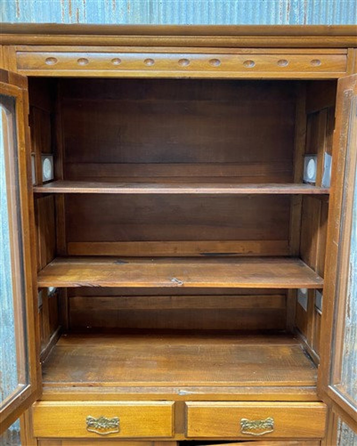 Vintage Pie Locker, Country Store Display Case Organizer, Display ...