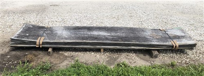 22 Sheets Barn Tin, Corrugated Metal, Reclaimed Salvage 10' Long 440 Sq ...