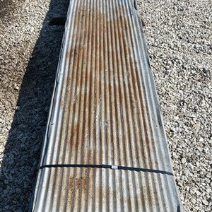 64 Sheets Barn Tin, Corrugated Metal Reclaimed Salvage, 12' Long 1536 ...