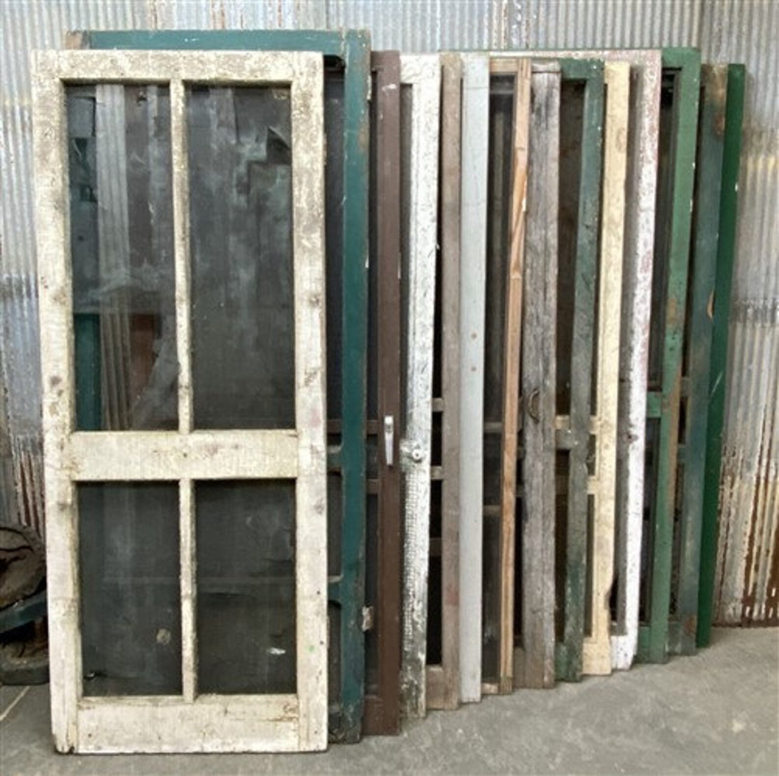 14 Wood Screen Porch Doors, Vintage Exterior Screen Doors, Farmhouse ...