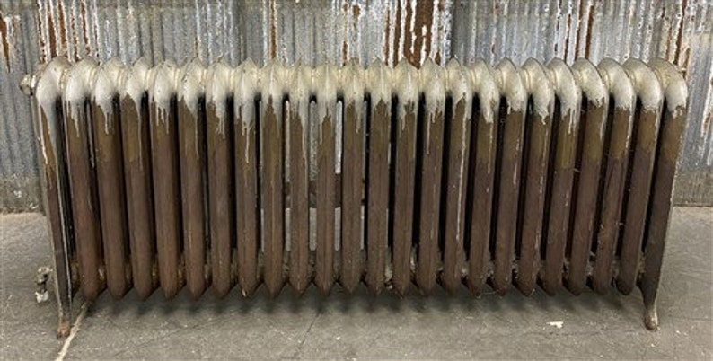 Cast Iron Radiator Heater, Vintage Radiator, American Radiator Co, 24 ...