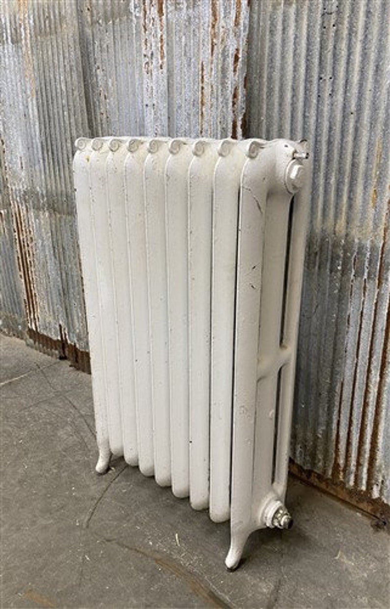 Cast Iron Radiator Heater, Vintage Radiator, American Radiator Co, 9 ...