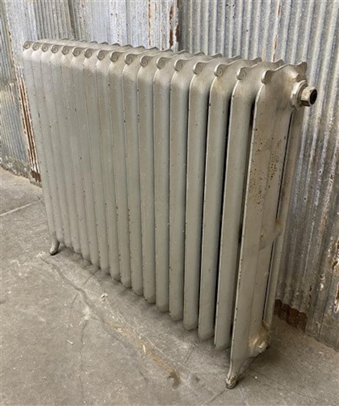 Cast Iron Radiator Heater, Vintage Radiator, American Radiator Co, 17 ...