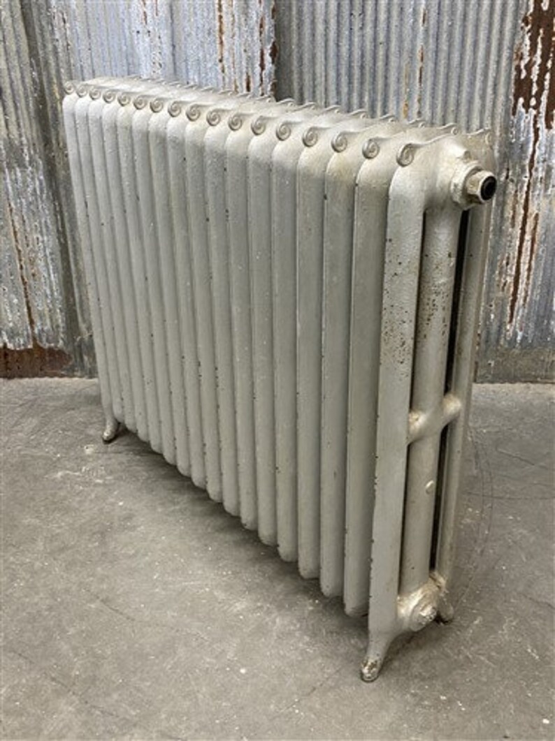 Cast Iron Radiator Heater, Vintage Radiator, American Radiator Co, 17 ...
