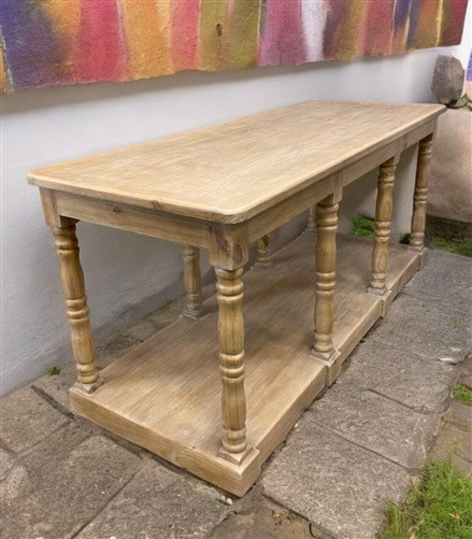 6' Kitchen Island, Store Counter, Display Table, Natural Harvest Table ...