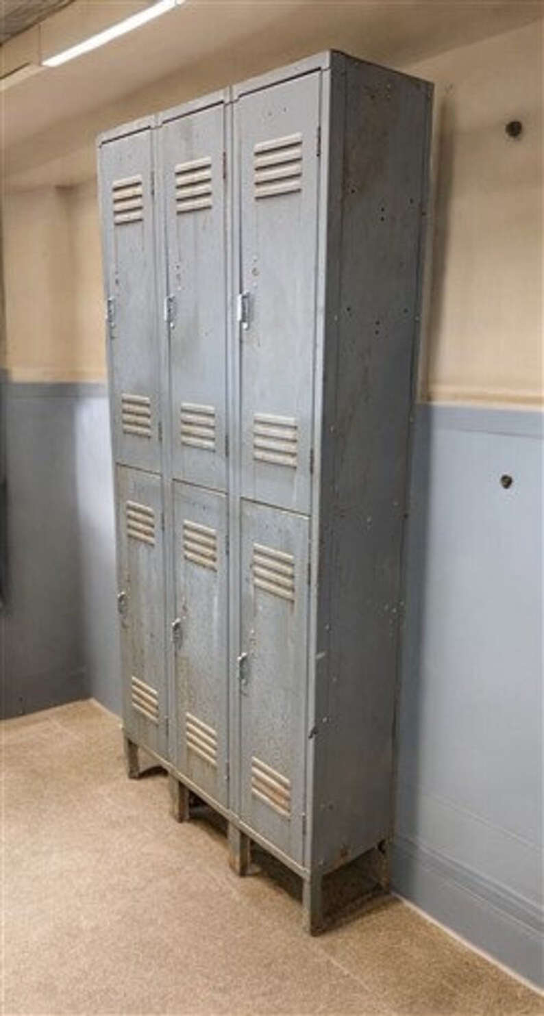 Gym Locker 6 Door, Lyon Metal Products, School Office, Industrial Age ...