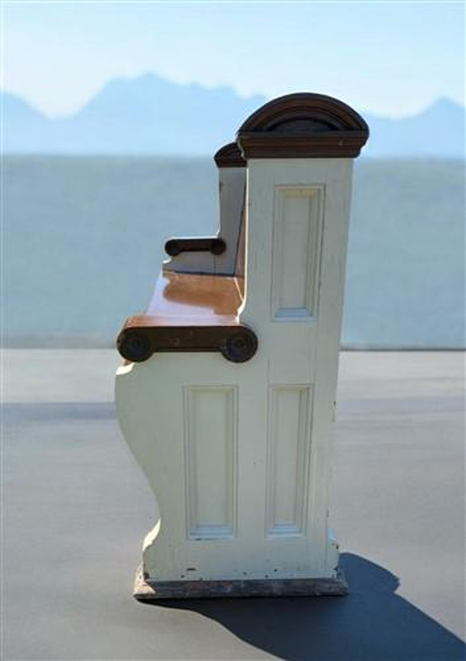 Vintage Wooden Church Pew, Porch Bench, Entry Foyer Bench, Dining ...