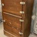 Vintage Oak Icebox Refrigerator, 2 Door Ice Chest, Primitive Kitchen ...
