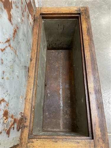 Vintage General Store Cooler, Oak Cooler, Primitive Ice Chest ...