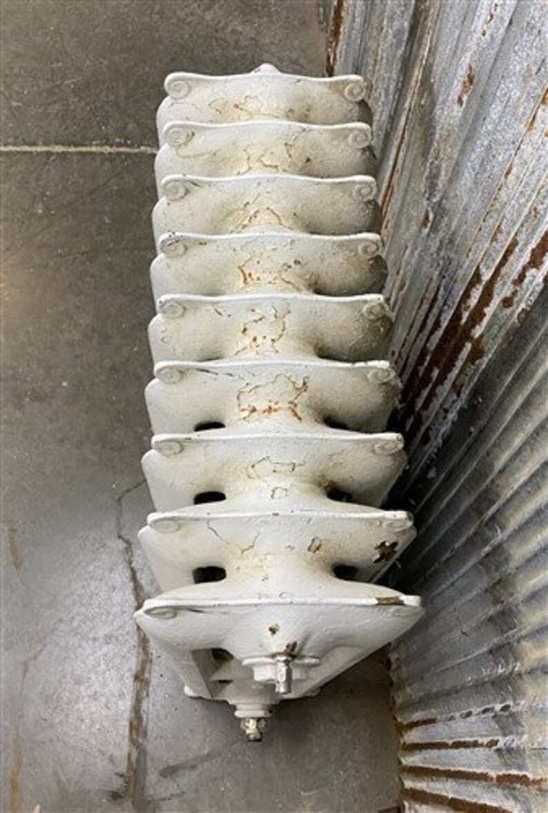 Cast Iron Radiator Heater, Vintage Radiator, American Radiator Co, 9 ...