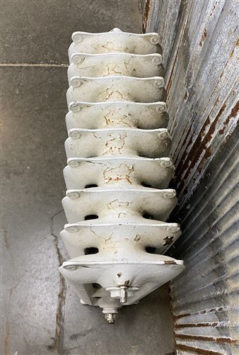 Cast Iron Radiator Heater, Vintage Radiator, American Radiator Co, 9 ...