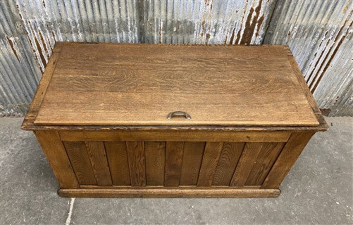 Vintage General Store Cooler, Oak Cooler, Primitive Ice Chest ...