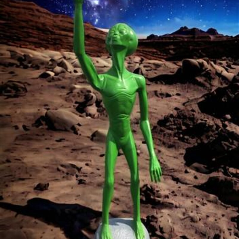 Alien Statue - Etsy
