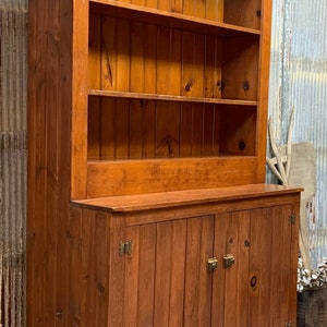 Vintage Store Display Counter, General Store Showcase, Wood Hardware ...