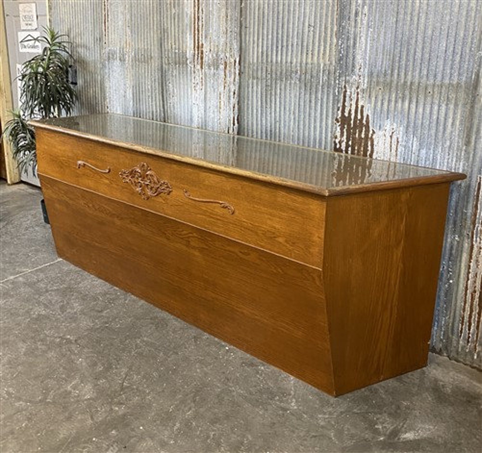 7'9" Store Counter Display, Mercantile Showcase, Tavern Bar, Kitchen ...