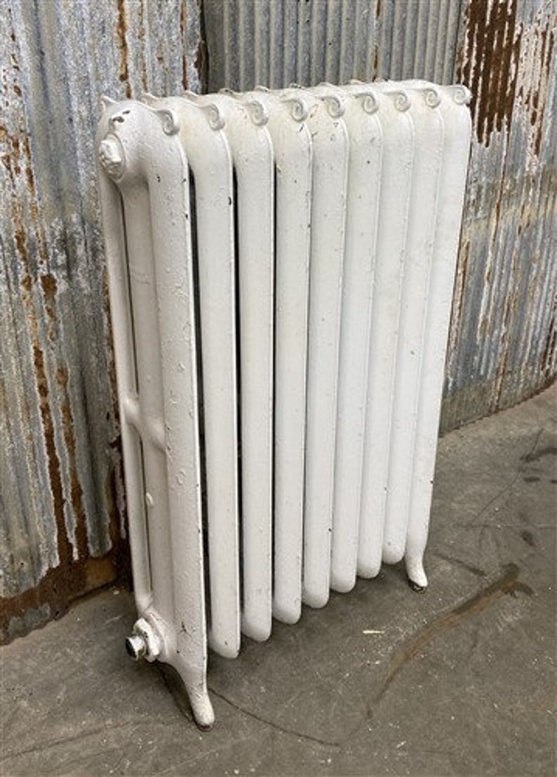 Cast Iron Radiator Heater, Vintage Radiator, American Radiator Co, 9 ...