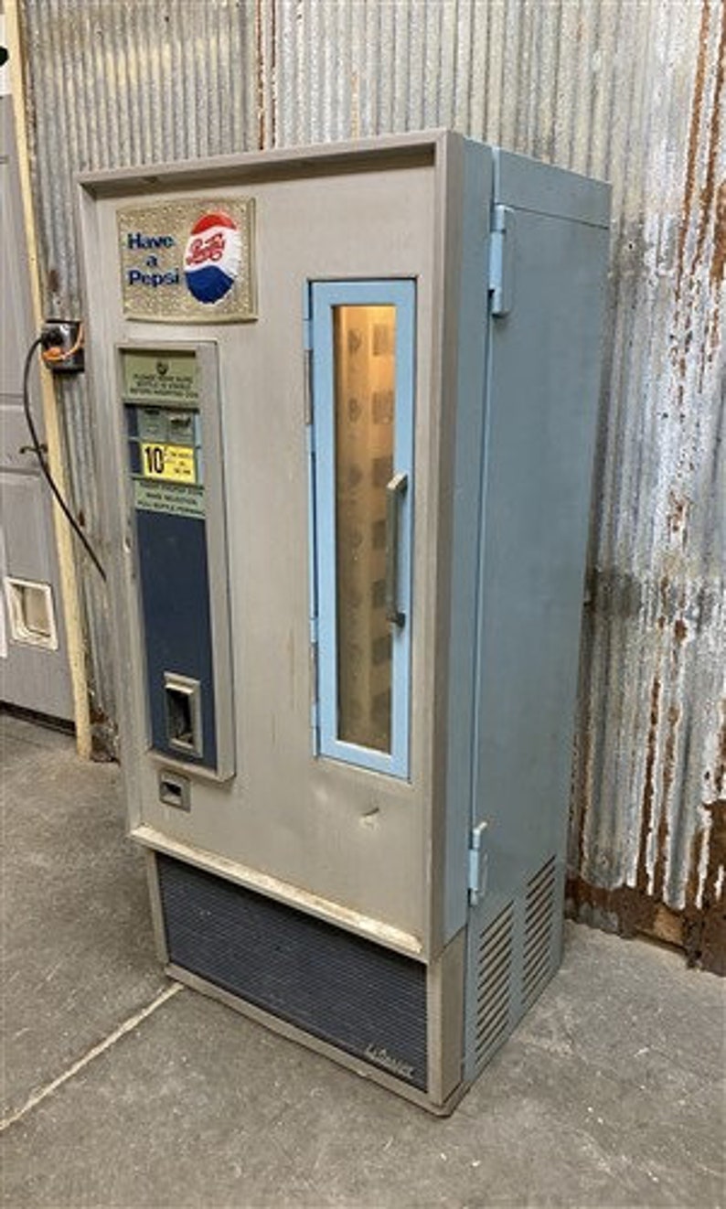 Vintage Electric Pepsi Cola Bottle Machine, Pepsi Cola Cooler, Soda ...