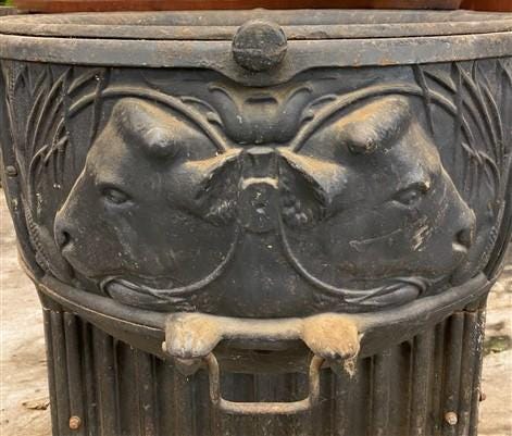Kenwood Cast Iron Cauldron and Base, Rendering Cauldron, Scalding Pot ...