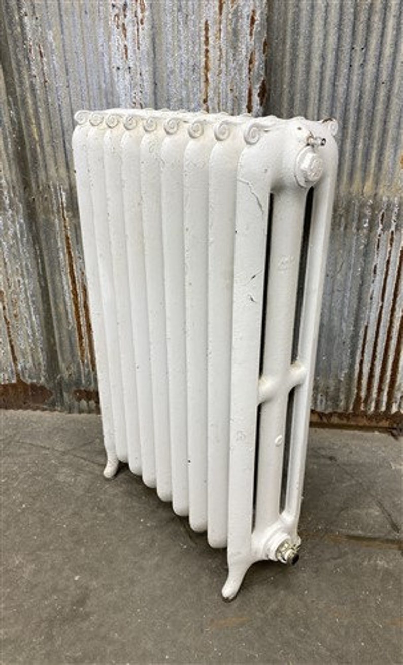 Cast Iron Radiator Heater, Vintage Radiator, American Radiator Co, 9 ...