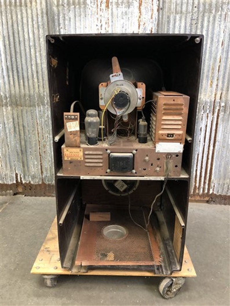 1950 Admiral Television, Vintage Baketlite Shell, Floor Model 26R12 Mid ...