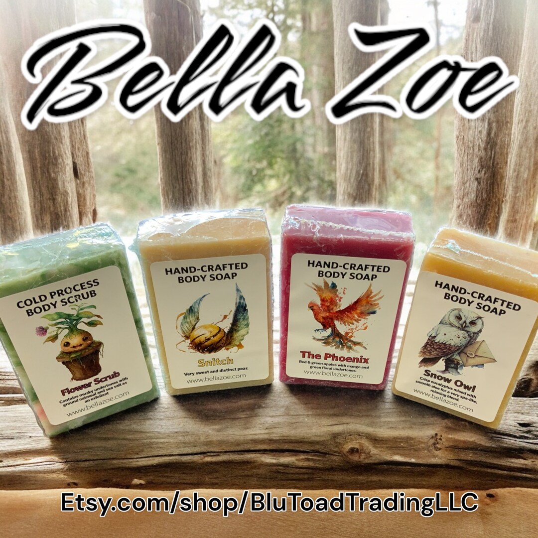 Wizard Soap Series By: Bella Zoe 4 Pack Buy 3 Get 1 Free - Etsy