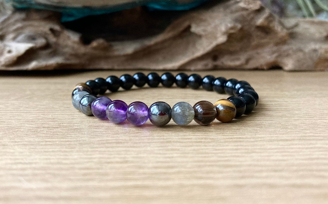 Negative Energy Protection Bracelet, Energy Vampire Shield, Empath ...