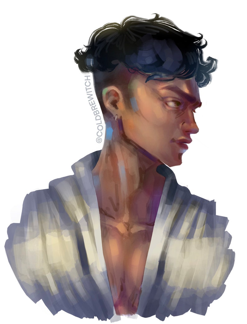 Digital Character Art Commission - Etsy