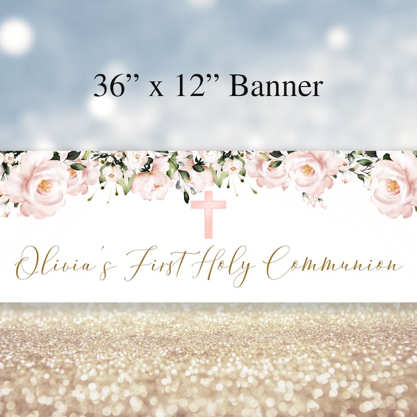 Communion Banner - Etsy