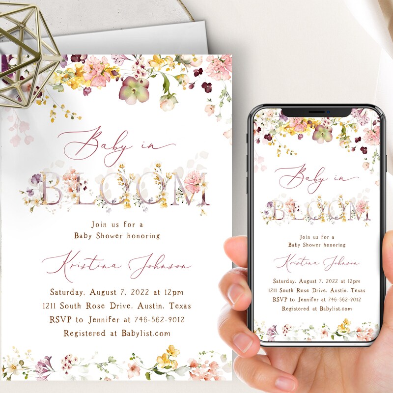 Flower Girl Invite - Etsy