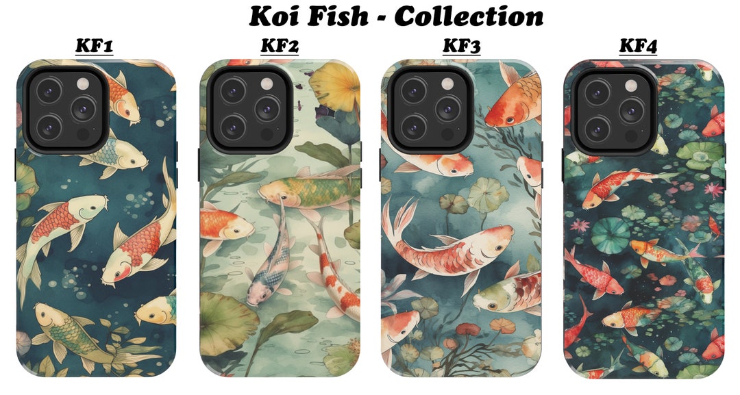 Japanese Koi Fish Themed Phone Cases, iPhone Case, Samsung Galaxy Case ...
