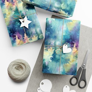 Sustainable, Landscape Green Tree Forest, Aesthetic, Special Wrapping ...