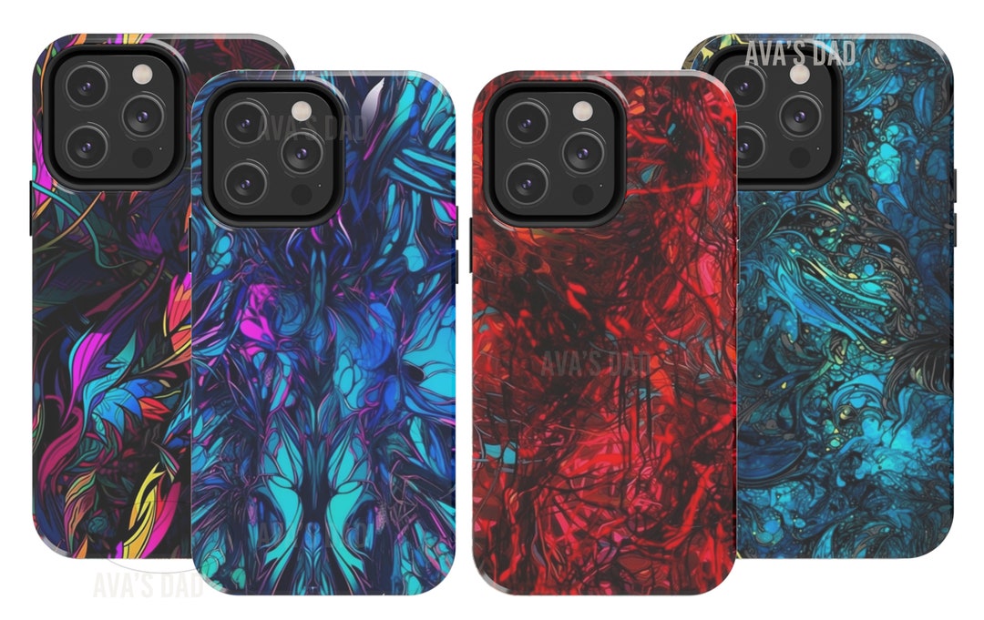 William Morris Aesthetic, Edgy, Phone Case, Neon, Cover For, iPhone ...