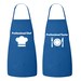 Set of Fun Matching Aprons | Professional Chef and Taster | His and ...