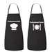 Set of Fun Matching Aprons | Professional Chef and Taster | His and ...