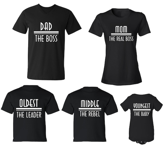 Matching Family T-shirts Family Tree Dad Mom Kids | Etsy