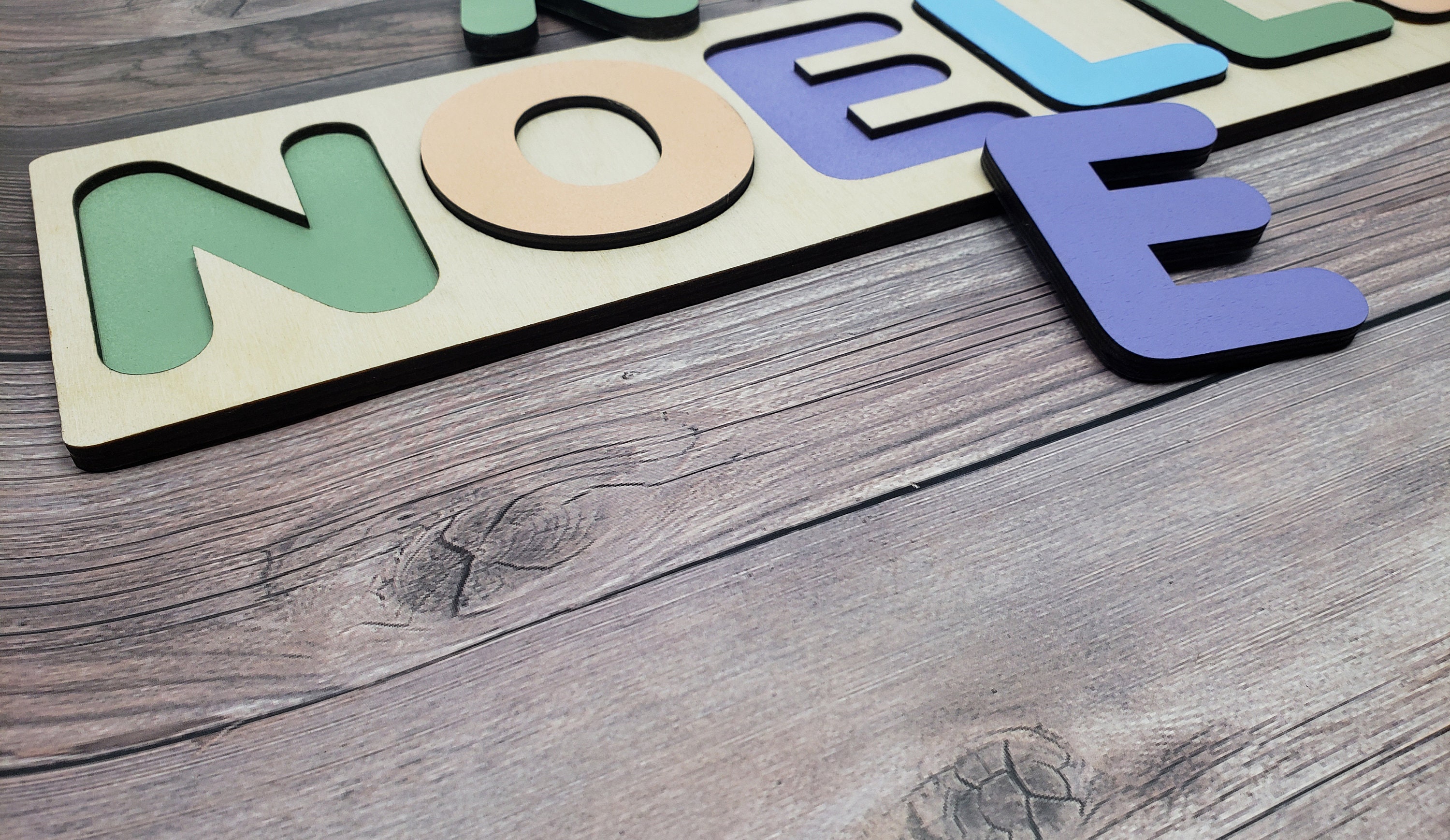 Toddler Name Puzzle | Color Matching Puzzle | Educational | 1st ...