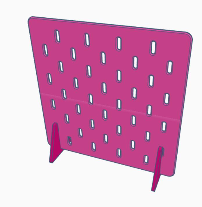 Mini Pegboard Digital STL Files for 3D Printing (set of 2) - Etsy