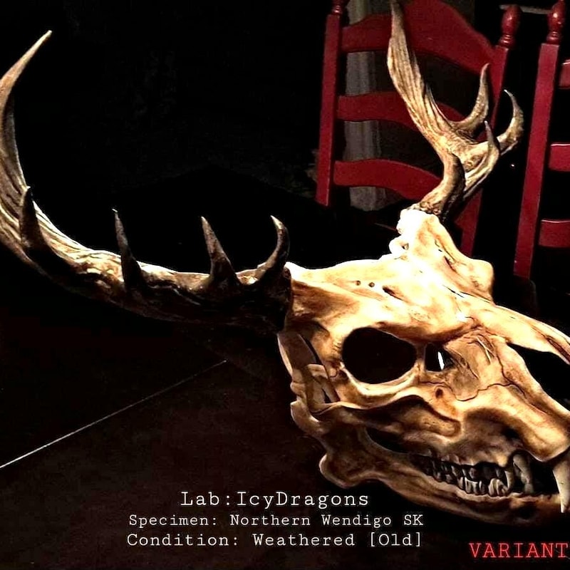Wendigo Mask - Etsy