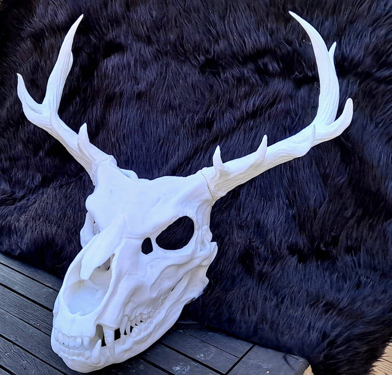 Northern Wendigo Skully Advanced Wearable Articulated Skull - Etsy