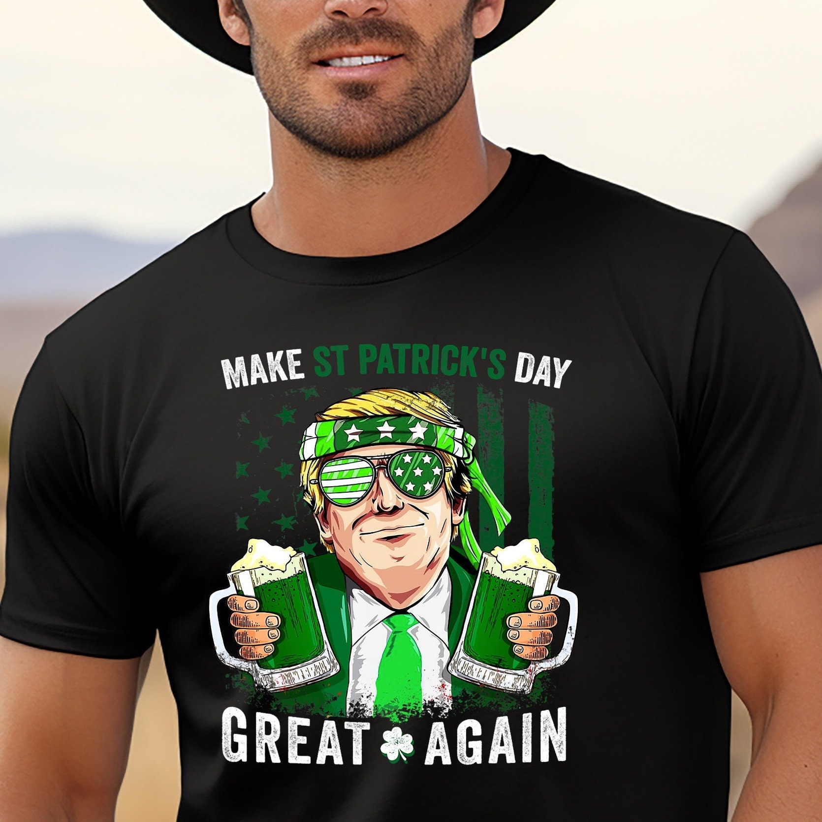 Make St. Patrick's Day Great Again T-shirt. Unisex. Trump, St. Patrick ...
