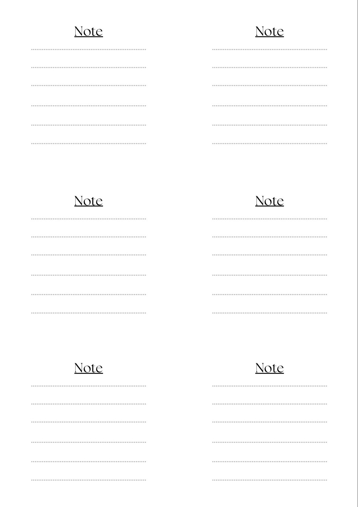 Sticky Note Template + Printable - Etsy