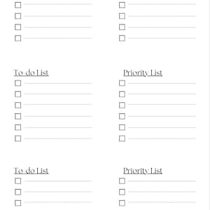 Sticky Note Template + Printable - Etsy