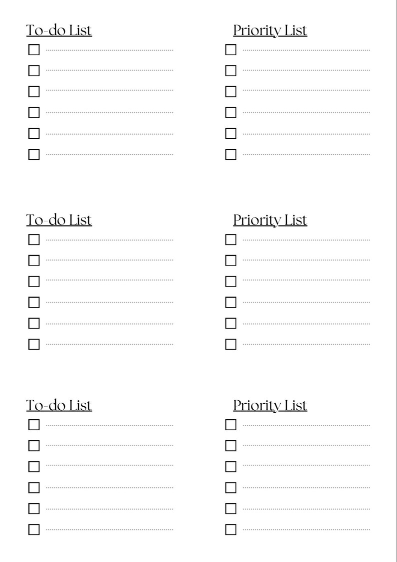 Sticky Note Template + Printable - Etsy