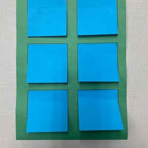 Sticky Note Printing Template - Etsy
